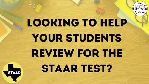 STAAR Daily Reading Bell Ringers ELA Comprehension Review Warm Ups 3rd ...