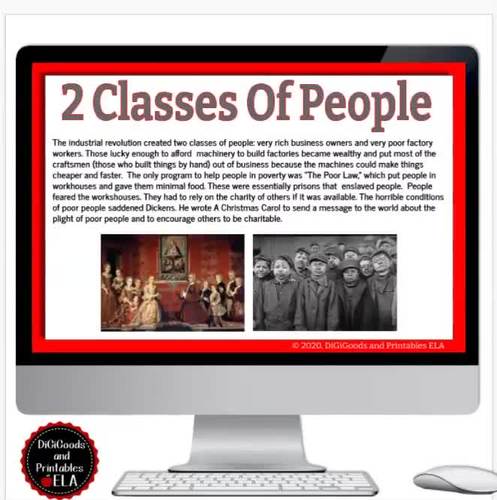 A Christmas Carol ELA Animated Short Film Middle School Language Arts ...