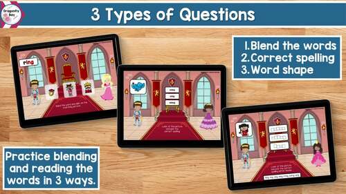 ING Short I Word Family Worksheets & Digital Phonics Games | K-1 Word Work