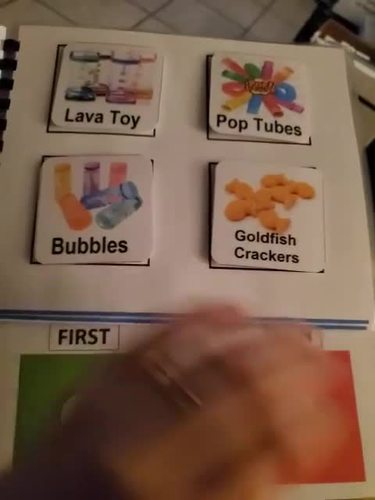 First-Then Choice Book by Crystal Ordorica | TPT