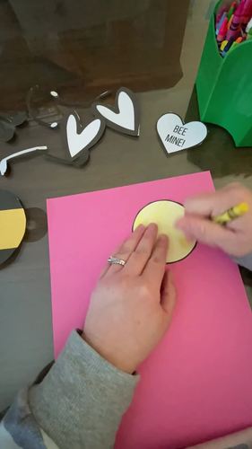 Valentine's Day Kindness Craft Bulletin Board & Writing Activity