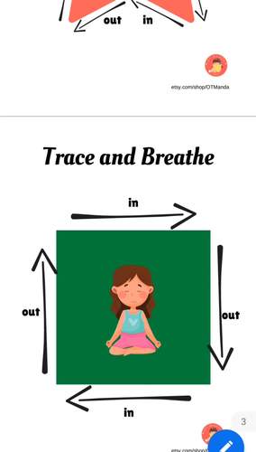 Self-Regulation Trace and Breathe Printables for Children | Mindfulness ...