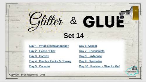 Using METALANGUAGE to enhance ACADEMIC WRITING for text analysis