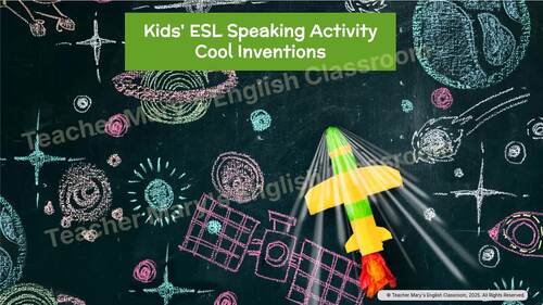 Cool Inventions - Kids' ESL Speaking Activity- English Conversation Starter