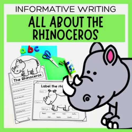 Rhinoceros Information Report | African Animal Informative Writing ...