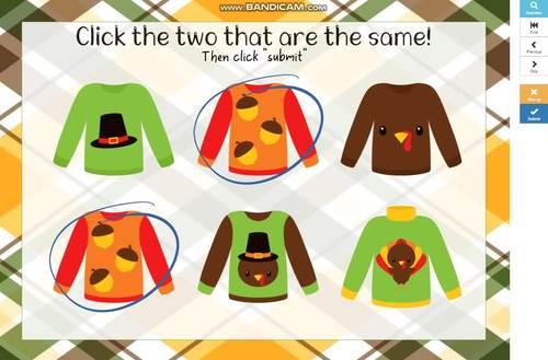 Thanksgiving Identical Matching (DIGITAL NO PREP) by ...