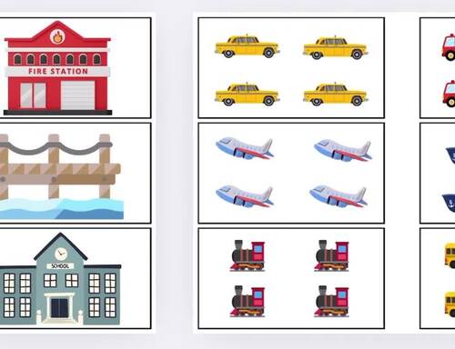 Transportation Sort by In Bloom with Mrs Rose | TPT