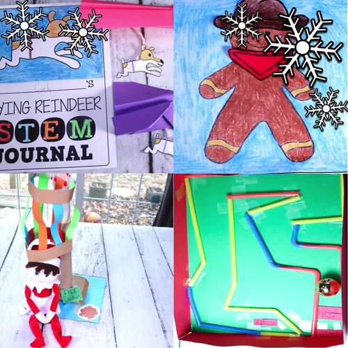 Winter and Christmas READ ALOUD STEM™ Activities and Challenges BUNDLE