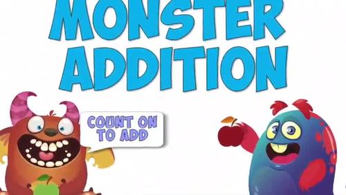 Boom Cards - Monster Addition - Visual (Digital Resources | Distance ...