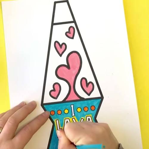 I LAVA YOU | Valentine's Day Craft and Card by Girlfriends' Guide to ...