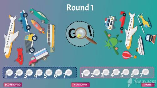 Spot it! Dobble! Spy! No Print TRANSPORTATION Interactive Game in ...