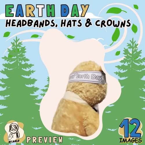 Earth Day Craft–Headbands, Hats & Crowns Coloring Designs |World ...