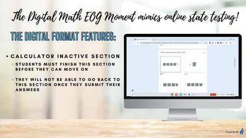 5th Grade Math EOG Moments Bundle: Choose Your Format for EOG Test Prep