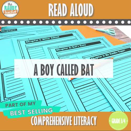 Read Aloud | A Boy Called Bat | Novel Study | Printable by The Raudy ...