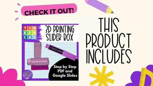 3D Printing Tinkercad Activity Secret Message Slide Box Lesson Plan ...