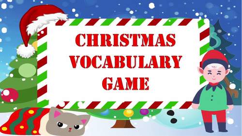 Christmas Vocabulary PowerPoint Game by ESL Interactive | TPT