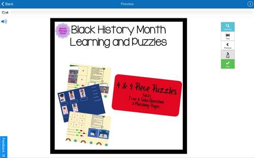 Boom Cards - Black History Month Learning and Puzzles by Speech Therapy ...