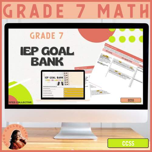 IEP Goals for Math by Jen Murphy - Sped Collective | TPT