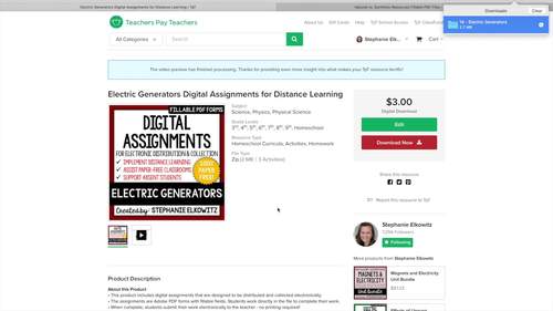 Distance Learning - Water Cycle Around Earth Digital Assignments