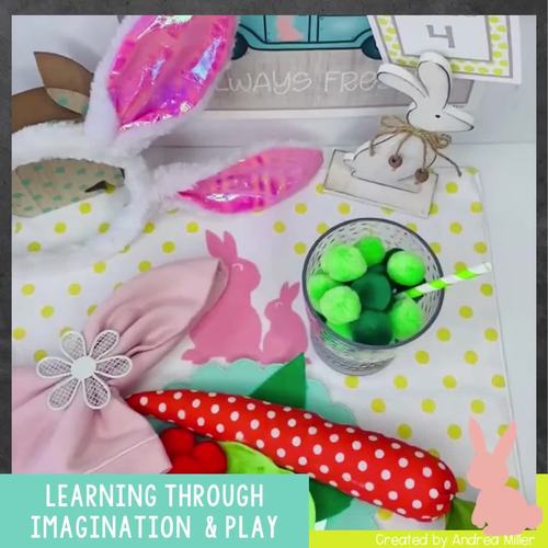 Easter Dramatic Play Restaurant by Everyday Dramatic Play --- Andrea Miller