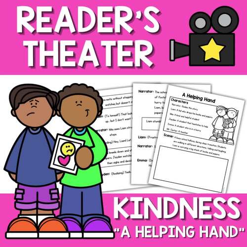 Kindness Readers Theater Fun Activity Skit Play | Helping Others SEL ...