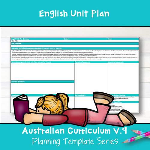 V9 Australian Curriculum Unit Plan Templates - Year 6 Bundle Pack
