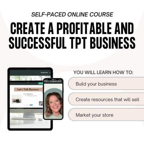 Creating a Successful and Profitable TPT Business Course | TPT