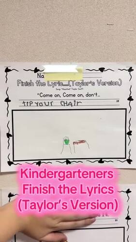 Creative Writing Prompt|Printable Worksheets|Kindergarten 1st 2nd|Song ...