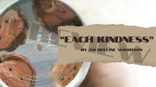 "Each Kindness" Shared Reading and Ripple of Kindness Lesson by ...