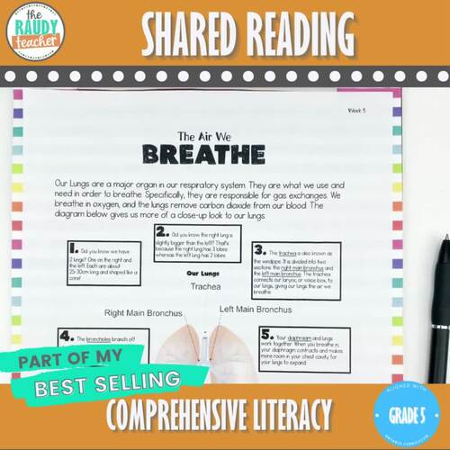 Shared Reading Passage & Lessons - Ontario Gr 5 Science - The Air We ...