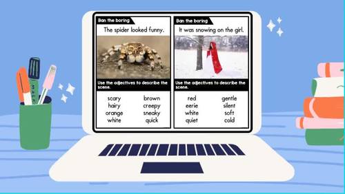 Ban The Boring Writing Prompts | Seven Steps to Writing Success | TpT