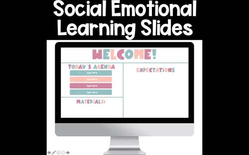 SEL & Social Skills Daily Activities - Daily Slides by Ms P in Primary