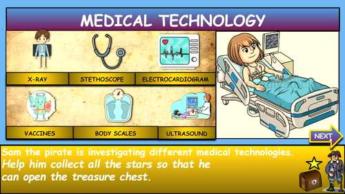 Medical Technology Unit Bundle: Presentation|Drag & Drop|Puzzles|Worksheets