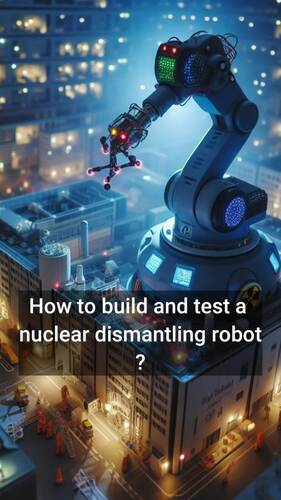 Science Fair Project (Robot - Robotics in Nuclear Energy) | STEM | HazBot