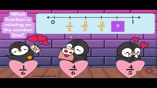 Valentines Day Escape Room Fractions Escape Room 3rd Grade Valentine ...