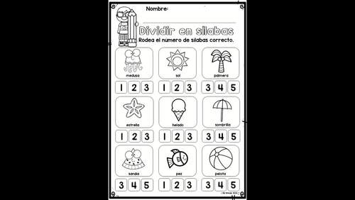 Hojas de trabajo lectura y matemáticas repaso verano | Summer Review in ...