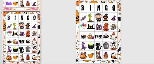 HALLOWEEN BINGO (GAMES) by Mme Martina's classroom | TPT