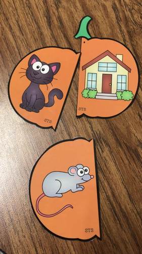 Fall Rhyming Literacy Center Activities- Speech & Language Activity