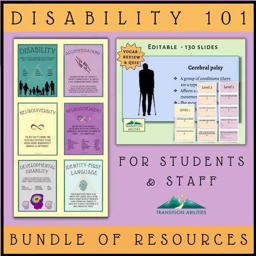 Disability & Neurodiversity Bundle | Teacher Training, Posters ...