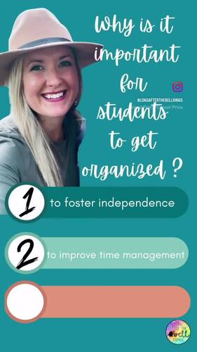 Social Emotional Learning for K-2: Organization & Self-Management Unit