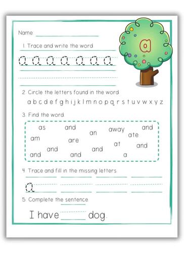 Sight Word Activity Book Bundle| Pre-Primer, Primer, 1st Grade, 2nd ...