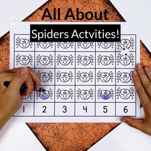 Spider Unit: Pre-k/Preschool/Kindergarten by Mrs V's Chickadees | TPT