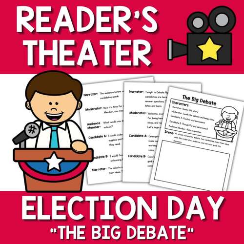 Election Day Readers Theater Script | Debates Elections Social Studies ...