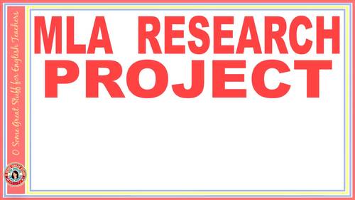 MLA RESEARCH PROJECT Step-by-Step Instructions and Examples - Collaborative