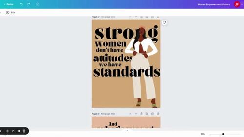 Black History Month Girls Empowerment Poster BUNDLE by classify teaching