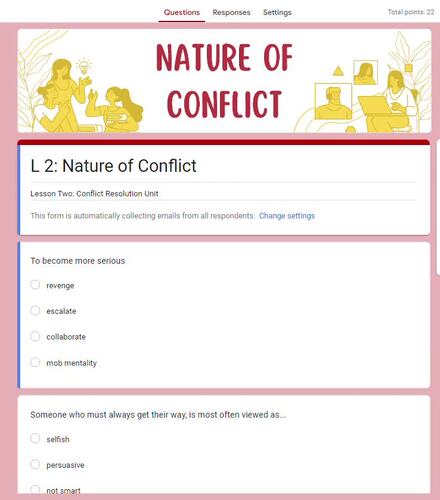 Conflict Resolution UNIT BUNDLE | HEALTH | 10 Resources by Secondary ...