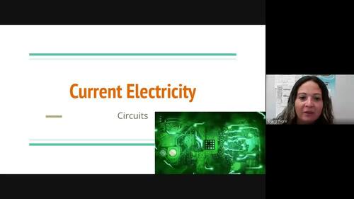 11.1. Current Electricity Video by PhysicsWithMsNigro | TPT