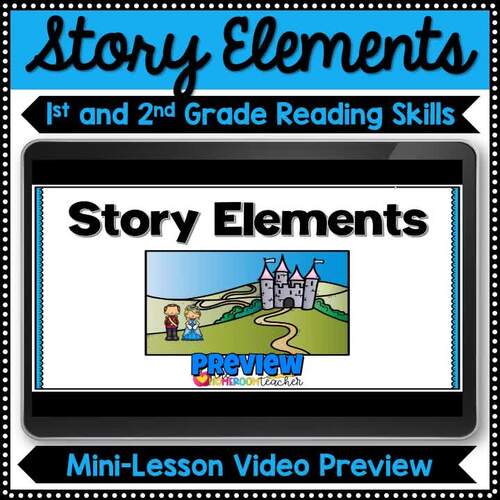 Story Elements Characters Setting Plot Lessons Digital Google Slides