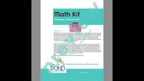 Counting in Tens Activity Cards by From the Pond | TPT