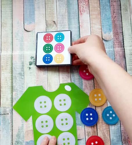 Color Button matching activity. Match the right color button. by Gita ...